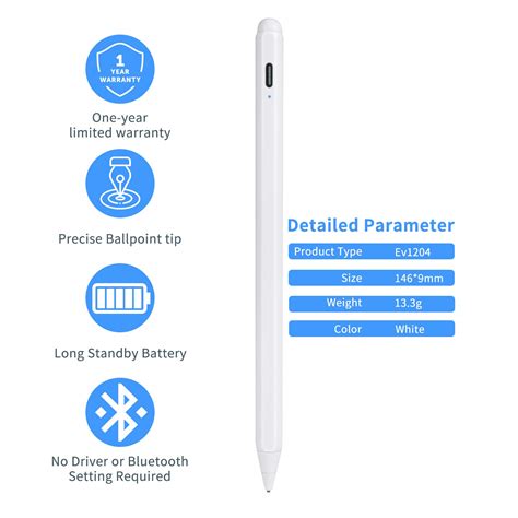 Mua Stylus Pens For HP Envy X360 Pencil Evach Capacitive High Sensitivity Digital Pencil With 1