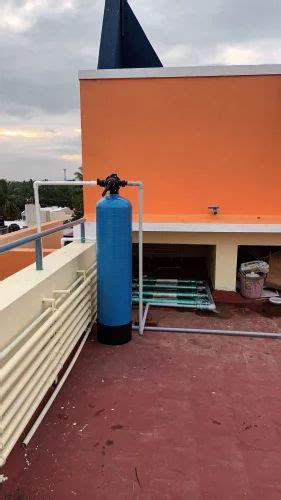 Automatic 1000 Lph Individual House Water Softener Systems For