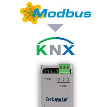 Intesis Modbus RTU Master To KNX TP Gateway Points KNX Ireland