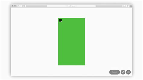 How To Create The Hamburger Menu Readymag Help