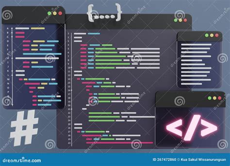 Code On The Screen On Web Page Programming And Coding Concept Code