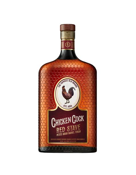 Chicken Cock Red Stave Bourbon Whiskey Royal Batch