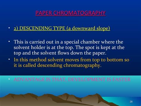 Lecture Of Chromatography Ppt