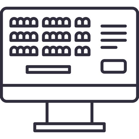 Booking Generic Detailed Outline Icon