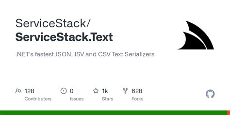 Github Servicestackservicestacktext Nets Fastest Json Jsv And Csv Text Serializers