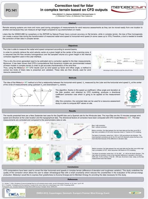 Correction Tool For Lidar In Complex Terrain Based On Cfd Outputs Pdf