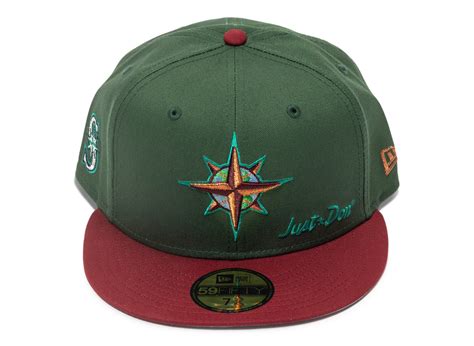 New Era X Just Don Seattle Mariners Fitted Hat Oneness Boutique