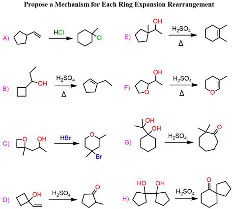 Ring Expansion Rearrangements Chemistry Steps