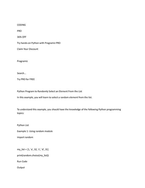 Python 68 Assignment Coding Pro 36 Off Try Hands On Python With