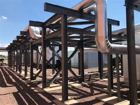 Chilled Water Pipe Support Structure Advantic