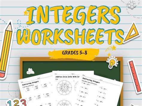 Adding And Subtracting Integers Multiplying And Dividing Integers