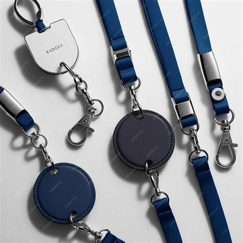 Professional Lanyards With Badge Holders For Id Cards And Access Passes