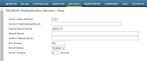Configurar RADIUS Y TACACS En WLC