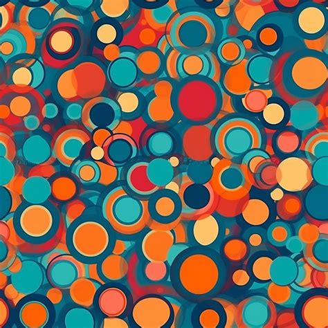 Colorful Circle Pattern Circle Pattern Texture Circle Background