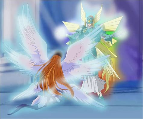 The Return Of Ophanimon By Ayhelenk On Deviantart Pokemon Vs Digimon Digimon Adventure