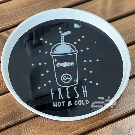 خرید و قیمت سینی رایکا کف شیشه گرد بزرگ نشکن مدل Feresh ترب