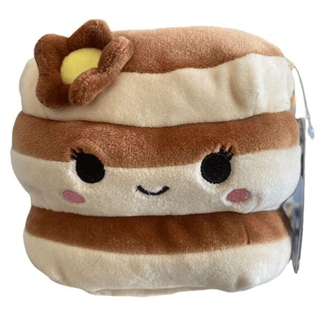 Squishmallow 5” Rayen Pancake Breakfast Plush Toy