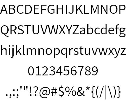 Source Sans Pro Windows Font Free For Personal Commercial