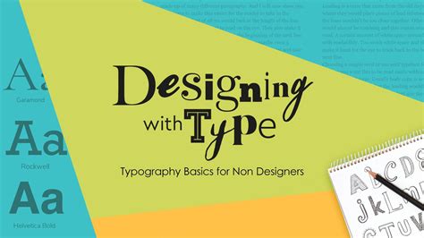 Designing With Type Typography Basics For Non Designers Faye Brown