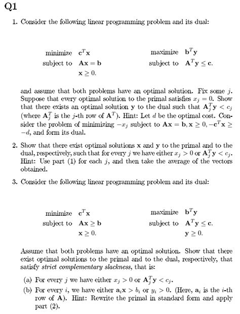 Solved Consider The Following Linear Programming Problem Chegg