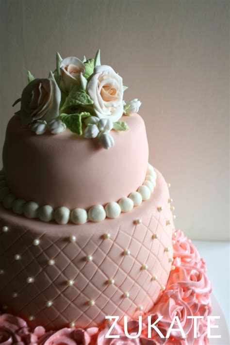 Torta Con Rosas Para Noelia Zukate