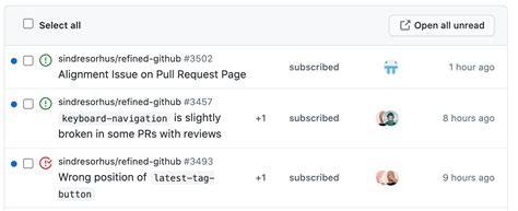`open All Notifications` Should Also Visible When I Select Some Notifications · Issue 3503