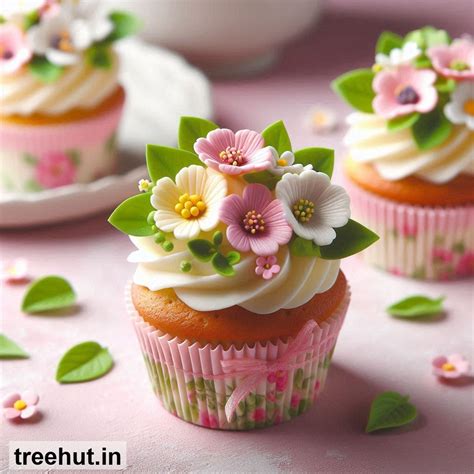 Flowers Cupcake Ideas Mini Cake Ideas Cake Decoration Ideas Spring