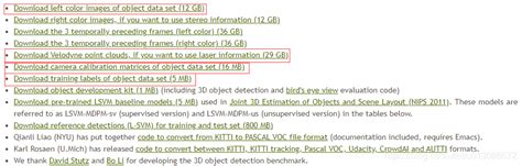 Kitti数据集下载及解析kitti标注 Dontcare Csdn博客
