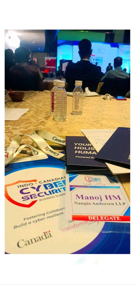 Cybersecurity Cybersecurityawareness Summit2022 Manoj M Gowda