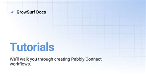 Tutorials Growsurf Docs