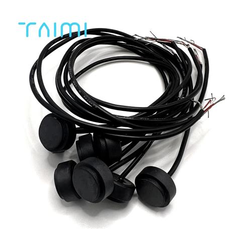 Waterproof Ultrasonic Flowmeter Sensor Ultrasonic Water Meter Transducer Frquency 1mhz