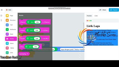 Tutorial Html Dengan Edublocks Youtube