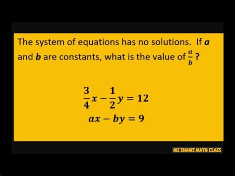Solution Math Definition
