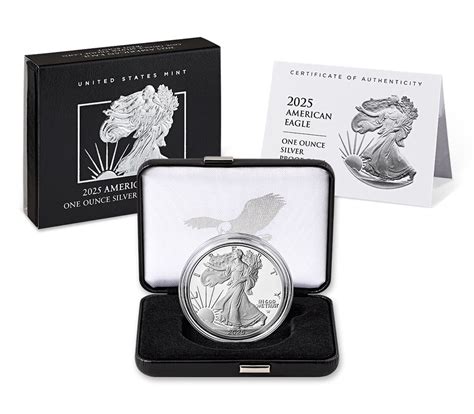American Eagle 2025 One Ounce Silver Proof Coin W Us Mint