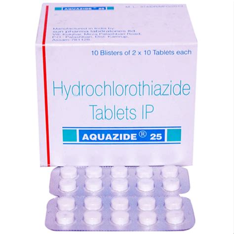 Hydrochlorothiazide Tablets 25 At Rs 500box In Nagpur Id 23755383591