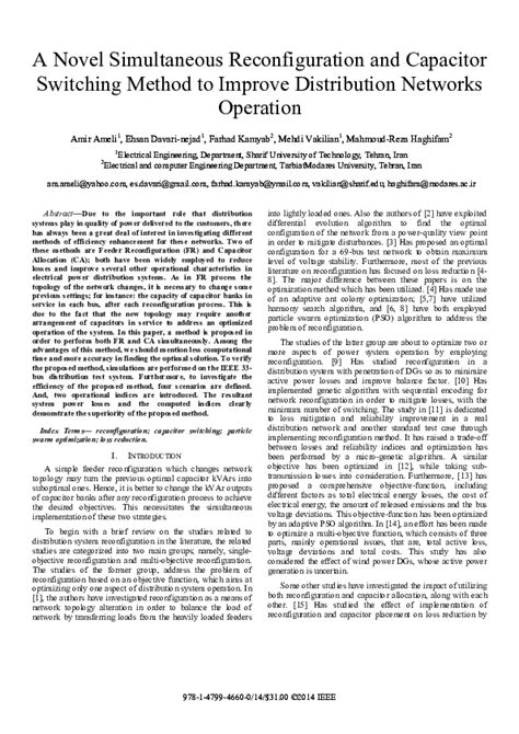Pdf Optimal Network Reconfiguration And Dg Integration In Power