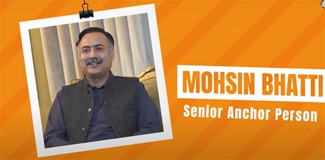 Candid With Pfa This Weeks Guest Is Mohsin Bhatti Senior Anchor Person Punjab Food Authority