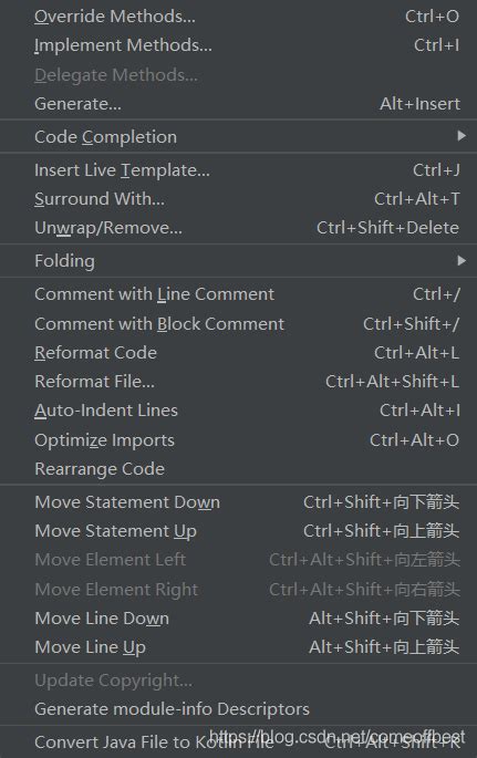 Intellij Idea20211中英文菜单对照intellij Idea界面 中文对比 Csdn博客