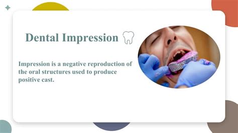 Impression For Complete Denturepptx Dental Health Diseases And