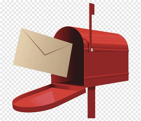 빨간 사서함 아트 그림 포스트 박스 편지 그림 열린 빨간 사서함 기타 각도 가구 Png Pngwing