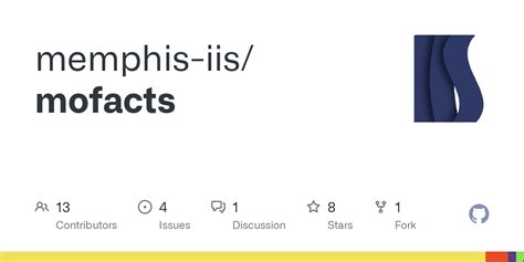 Github Memphis Iismofacts