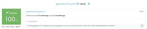 github pgomez a ft printf the definition of this project is simple