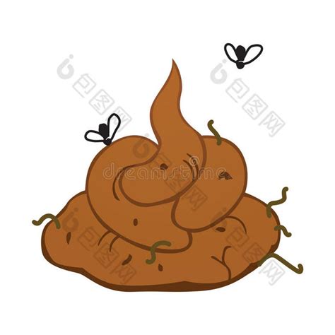 大便卡通插图图片 包图网企业站