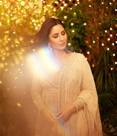 Katrina Kaif Arrives At Arpita Khans Eid Party In Gorgeous Pink Anarkali Suit See Stunning Photos