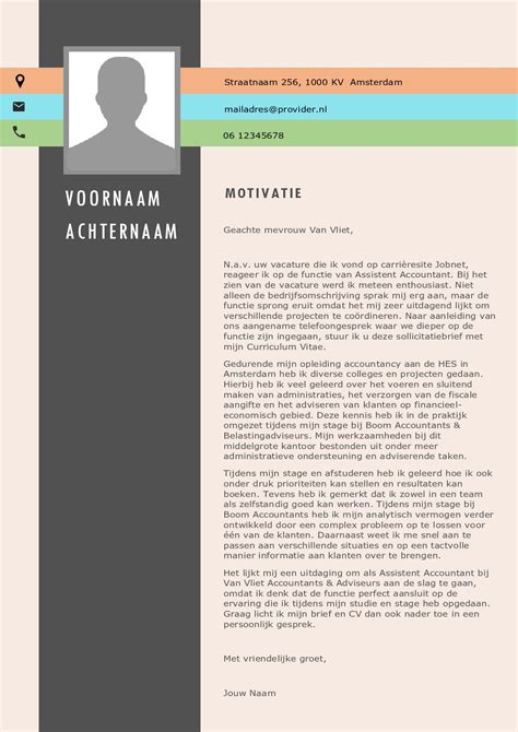 Wat Staat Er In Een Motivatiebrief
