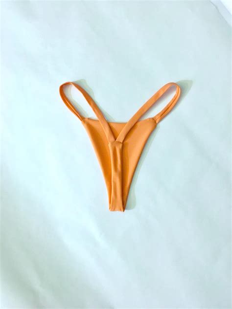 Y Back Micro Thong Bikini Bottom More Colors Available Etsy