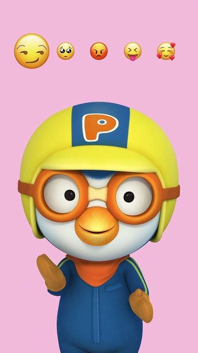 뽀로로의 귀여운 이모지 챌린지 💙 Pororo 뽀로로 Shorts Emojichallenge Youtube