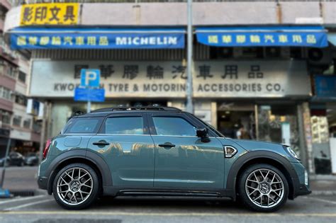 Mini F60 Countryman Cooper S 19 Bbs Xr Platinum Silver Wheels 國華膠輪