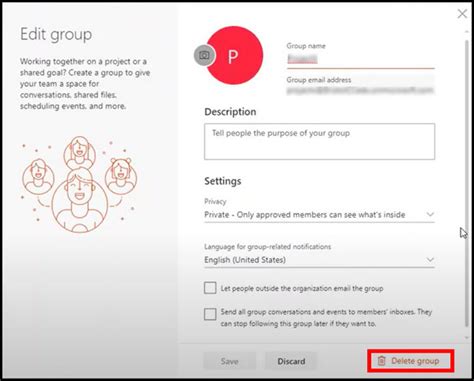 How To Delete A Group In Outlook Working Desktopoffice 365