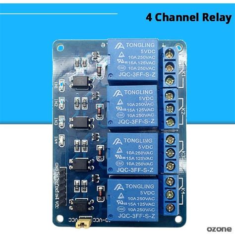Arduino IoT Channel Relay Opto Isolator A V Relay Module Shopee Singapore